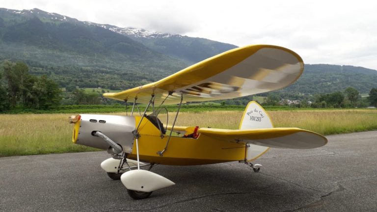 Présentation Pou-du-ciel HM 293 - Les Ailes Anciennes Thouarsaises